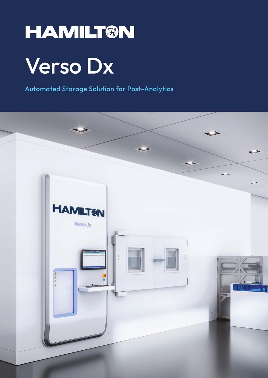 Verso Dx | Automated Post-Analytic Storage